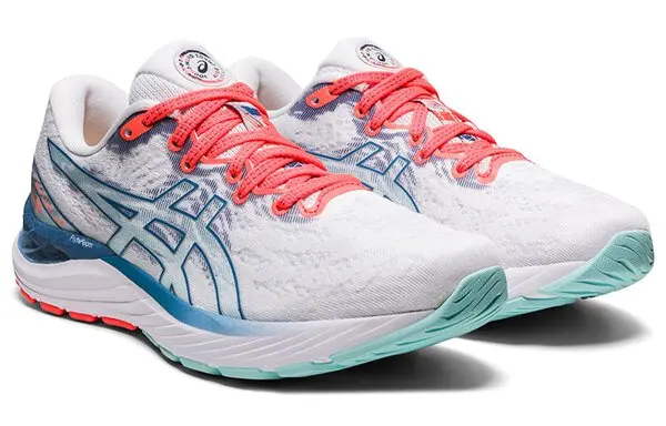 Asics Gel-cumulus 23 "celebration Of Sport Pack" Athletic Shoes - White/blue