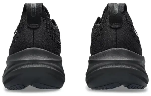 Asics Gel-nimbus 26 Athletic Lace-up Sneakers - Black/black