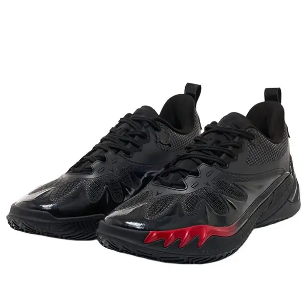 RIGORER Ar3 Flame Vision Sneakers - Black/red