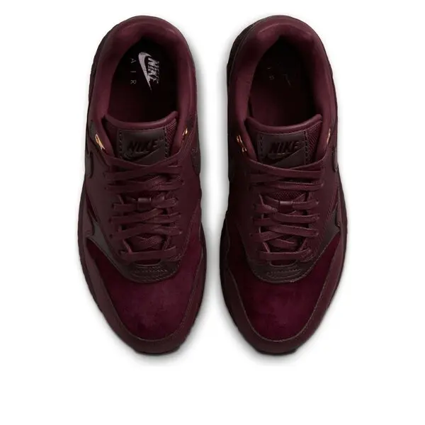 Nike Max 1 '87 Burgundy Crush Sneakers - Wine Red