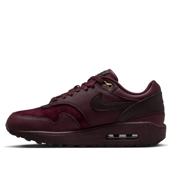 Nike Max 1 '87 Burgundy Crush Sneakers - Wine Red