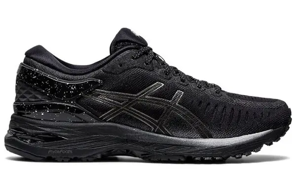 Asics Metarun Gunmetal' Running Shoes - Black