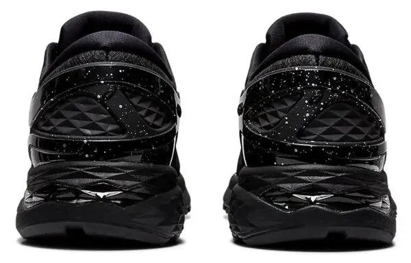 Asics Metarun Gunmetal' Running Shoes - Black