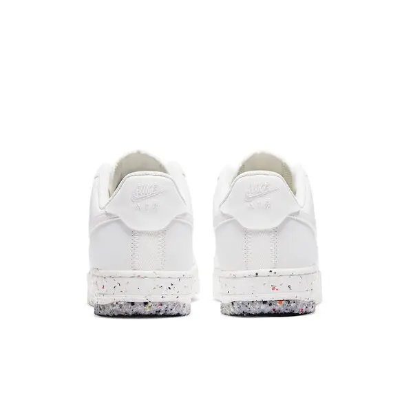 Nike Force 1 Crater Low Top Sneakers - White/blue