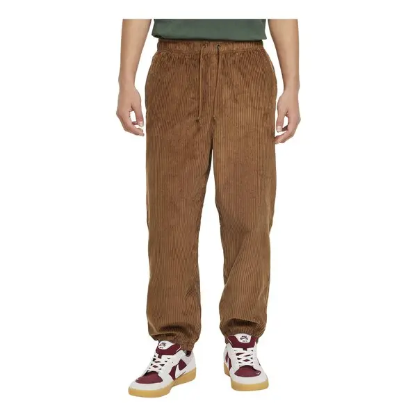 Nike Elastic Cord Pants - Brown