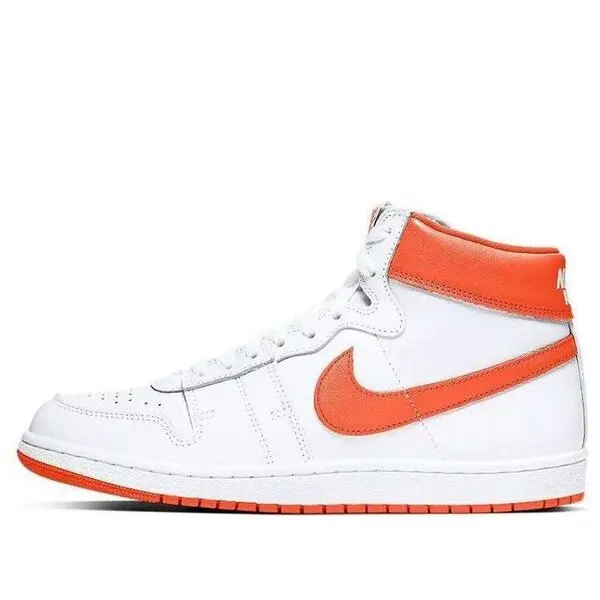 JORDAN Air Ship High-top Sneakers - White/orange