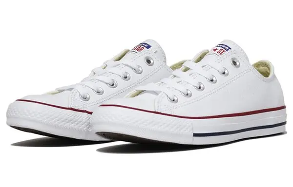 CONVERSE Chuck Taylor All Star Leather Ox Low Top Sneakers - White