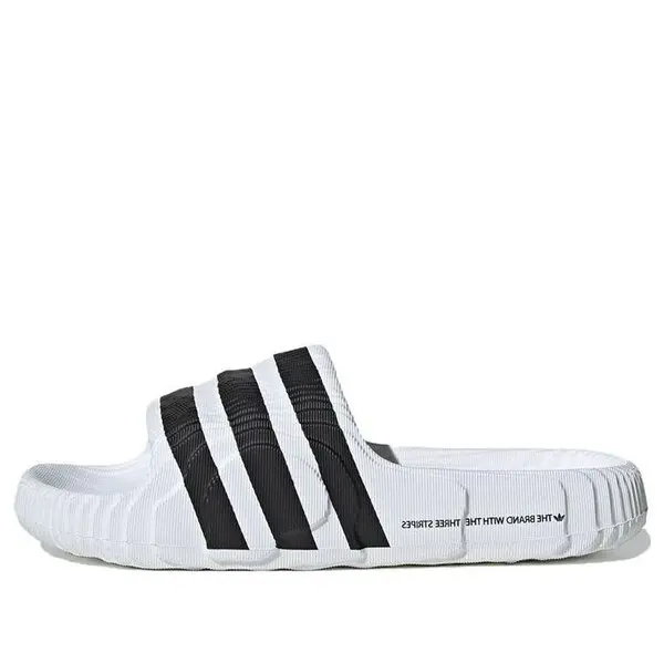 Adidas Originals Adilette 22 Slides - White/black