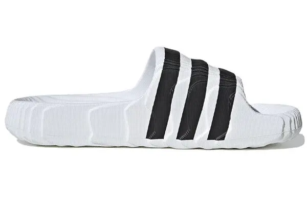 Adidas Originals Adilette 22 Slides - White/black