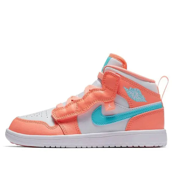 JORDAN 1 Mid Alt Sneakers - White/orange