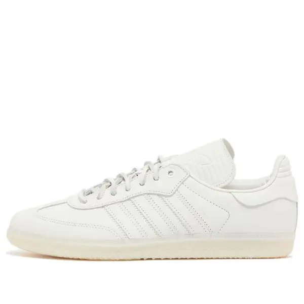 Adidas X Pharrell Humanrace Samba Sneakers - Cloud White/white