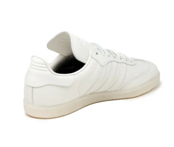 Adidas X Pharrell Humanrace Samba Sneakers - Cloud White/white