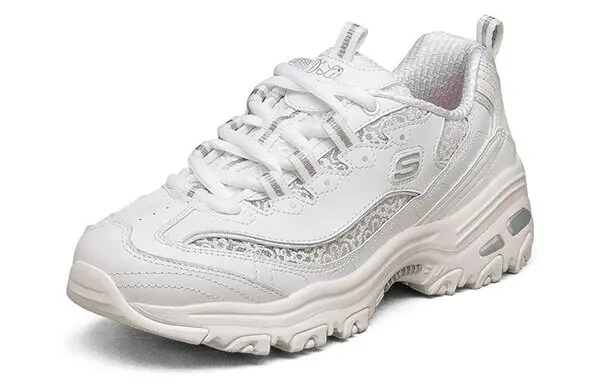 Sketchers D'lites 1.0 Lace-up Sneakers - White