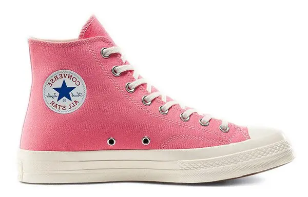 CONVERSE Comme Des Garcons Play X Chuck 70 High Top Sneakers
