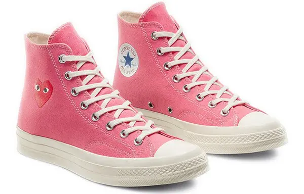 CONVERSE Comme Des Garcons Play X Chuck 70 High Top Sneakers