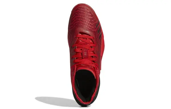 Adidas D.o.n. Issue #4 'future Of Fast' Low Top Athletic Sneakers - Red/black