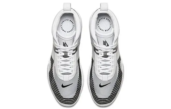 Nike John Elliott X Lebron Icon Qs High Top Sneakers - White/black