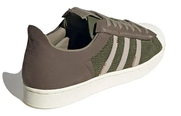 Adidas Superstar Canvas Sneakers - Brown