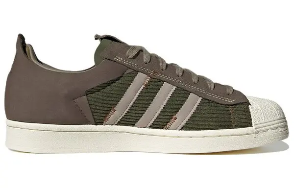 Adidas Superstar Canvas Sneakers - Brown