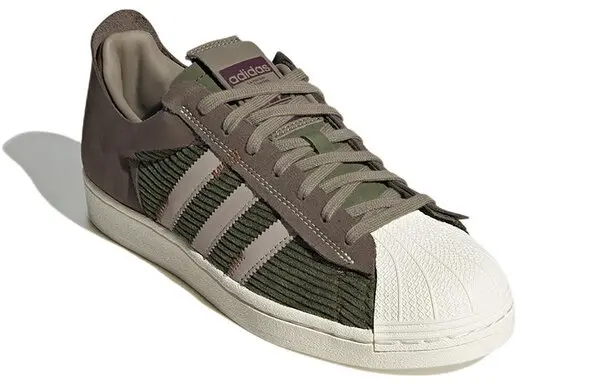 Adidas Superstar Canvas Sneakers - Brown