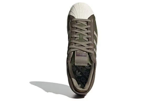 Adidas Superstar Canvas Sneakers - Brown