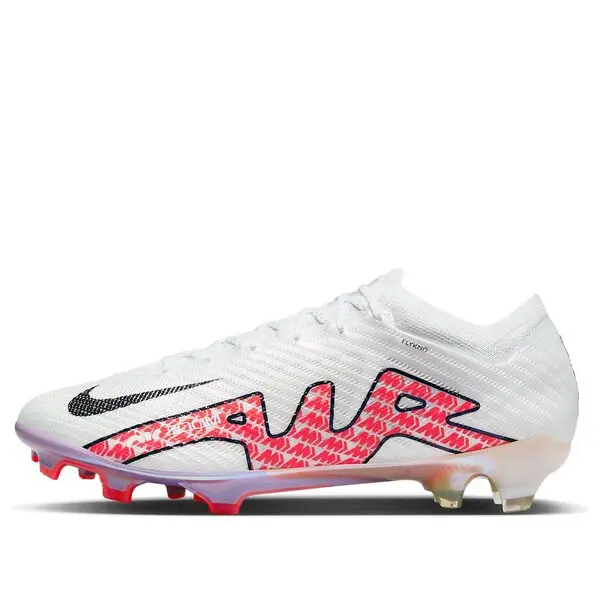 Nike Zoom Mercurial Vapor 15 Elite Fg 'disruption Pack' Soccer Cleats - White/red