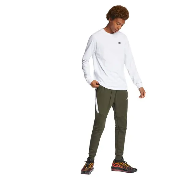 Nike Long Sleeve Embroidered Logo T-shirt - Multi-color