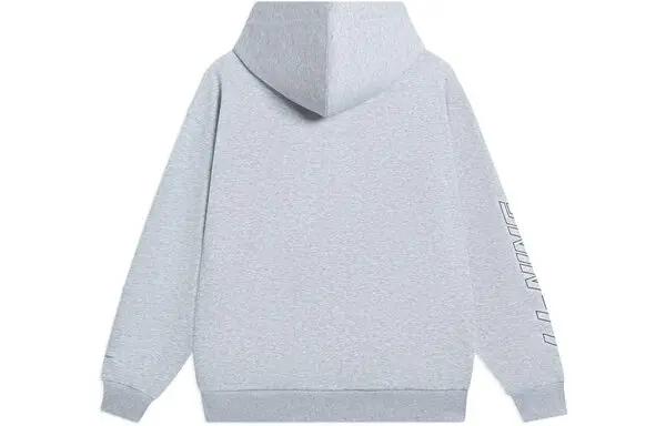 LI-NING Lifestyle Hoodie - Grey/black