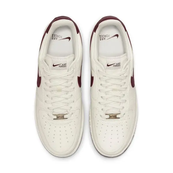 Nike Force 1 '07 Craft Low Top Sneakers - Sail/dark Beetroot