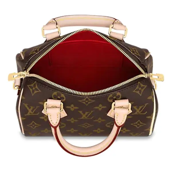 LOUIS VUITTON Speedy Bandoulière 20 Canvas Handbag