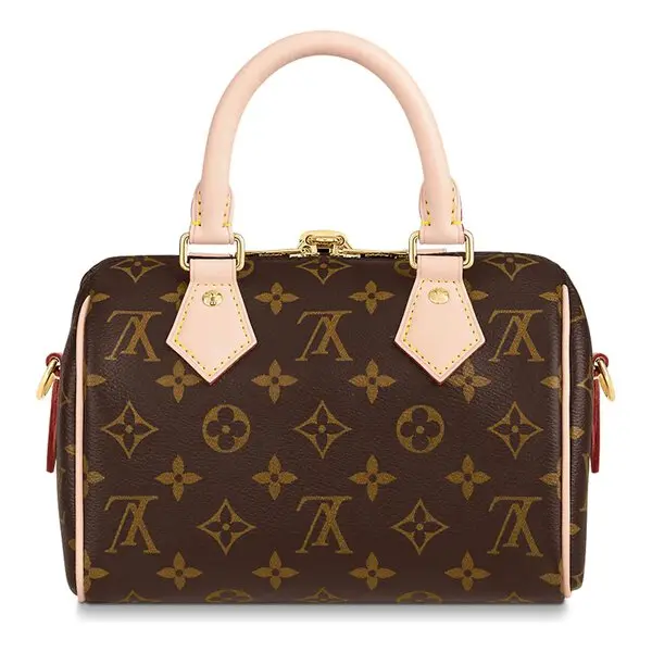 LOUIS VUITTON Speedy Bandoulière 20 Canvas Handbag