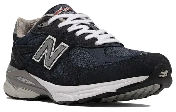 NEW BALANCE 990v3 Made In Usa "navy" Sneakers - Dark Blue