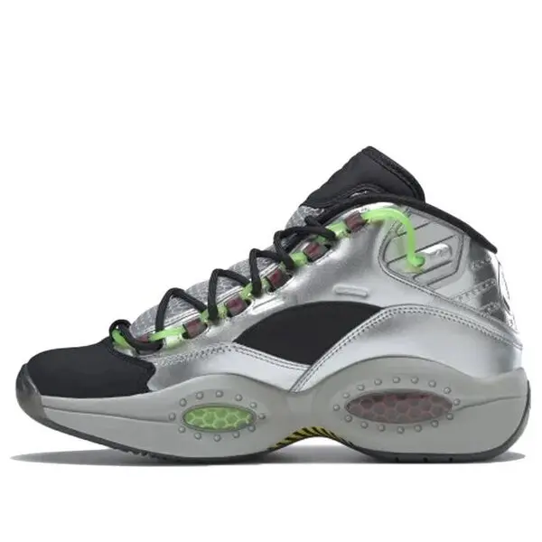 REEBOK Illumination's Minions X Question Mid 'gru's Lab' Sneakers - Silver