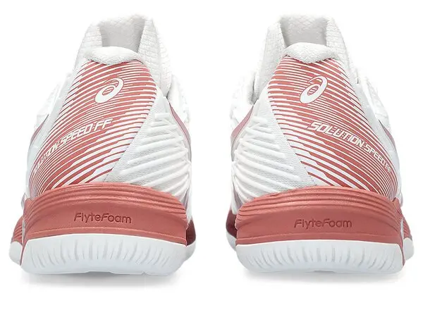 Asics Solution Speed Ff 2 Athletic Sneakers - White/light Garnet