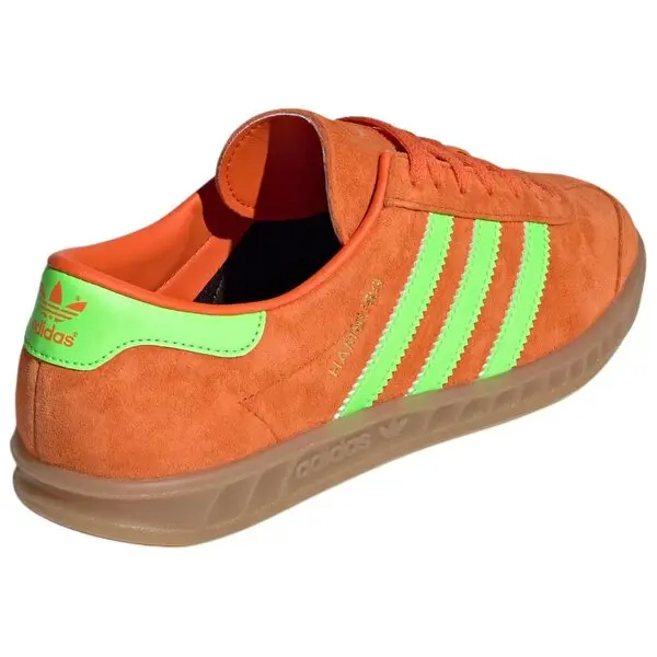 Adidas Originals Hamburg Sneakers - Orange/green