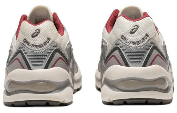 Asics Gel-preleus Low Top Lace-up Sneakers - Grey/red/white