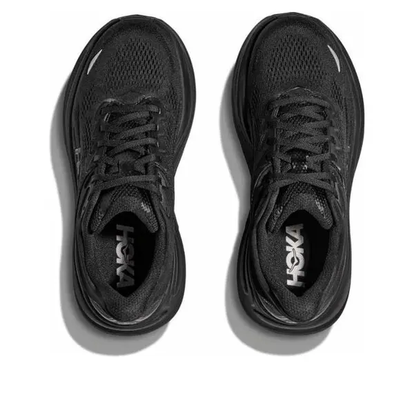 Hoka One One Bondi Wide Sneakers - Black