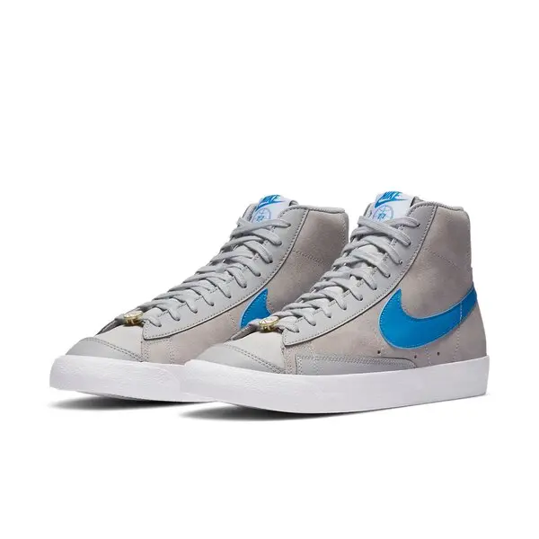 Nike Blazer Mid '77 "coney Island Hoops" Sneakers - Grey/blue