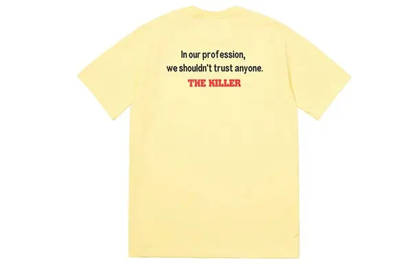 Supreme Fw18 The Killer Trust Pale Tee - Yellow