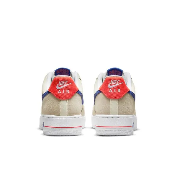 Nike Force 1 '07 Lv8 Sneakers - Cream/blue/red