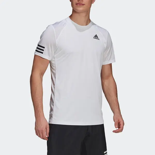 Adidas Stripe Round Neck Pullover