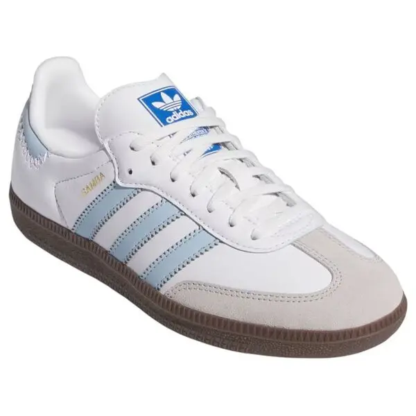 Adidas Samba Og Sneakers - Cloud White/clear Sky/blue