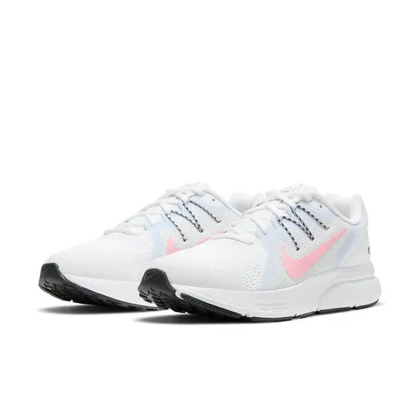 Nike Zoom Span 3 Athletic Sneakers - White/pink