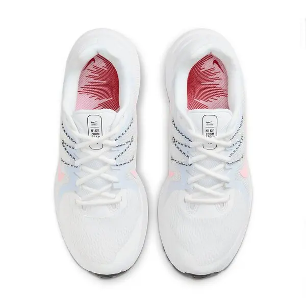 Nike Zoom Span 3 Athletic Sneakers - White/pink