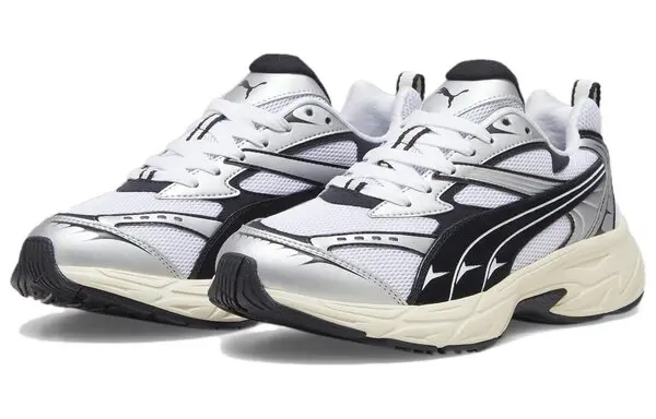 PUMA Morphic Retro Sneakers - White/black