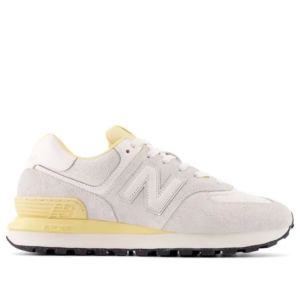 NEW BALANCE 574 Legacy Sneakers - Grey/yellow