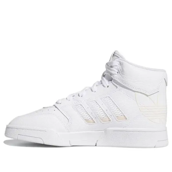 Adidas Drop Step Xl High Top Sneakers - White/yellow/blue