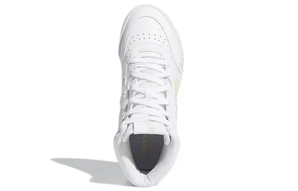 Adidas Drop Step Xl High Top Sneakers - White/yellow/blue