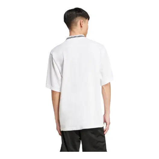 Adidas Adicolor Loose Polo Shirt 'white