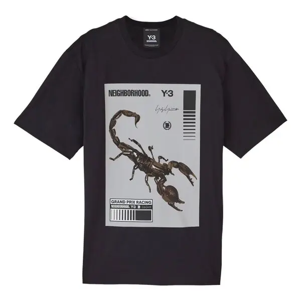 Adidas Y-3 Nbhd Graphic T-shirt - Black